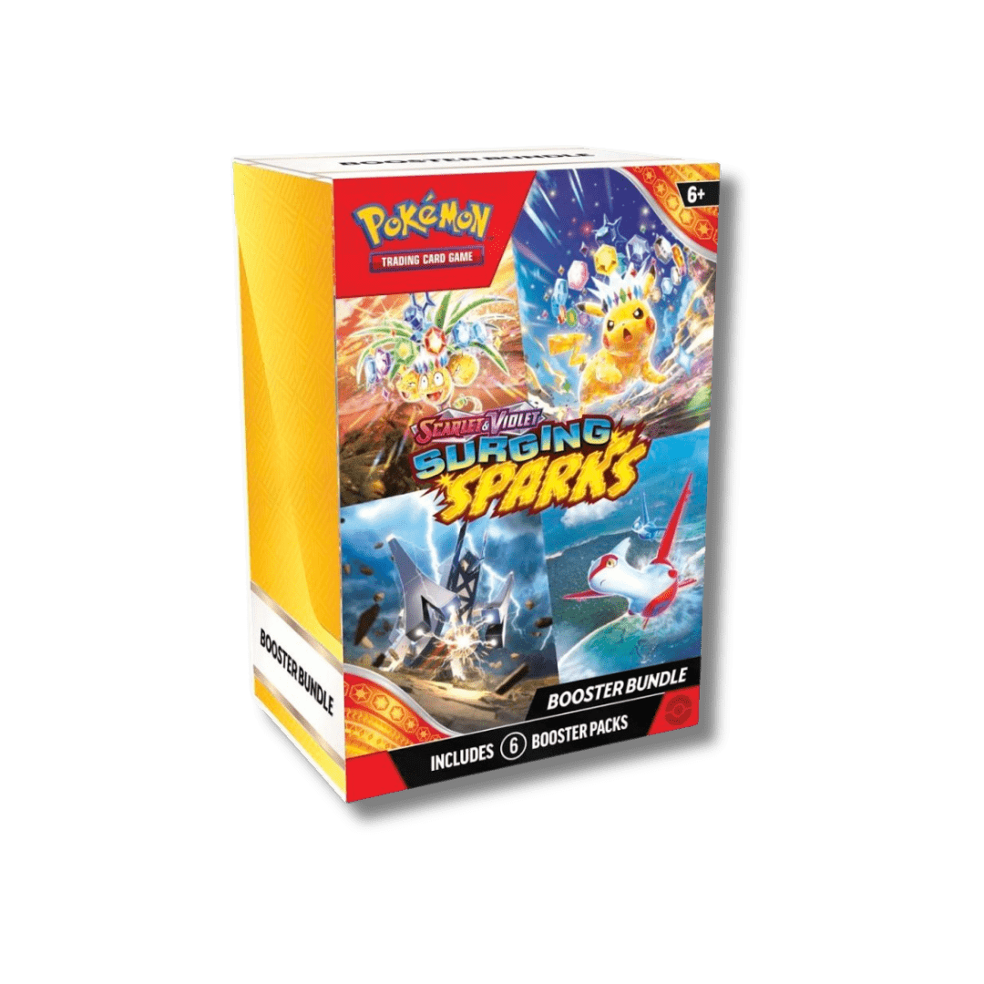 Pokemon TCG: Surging Sparks Booster Bundle (6 Packs) | Unbox Unbored ...